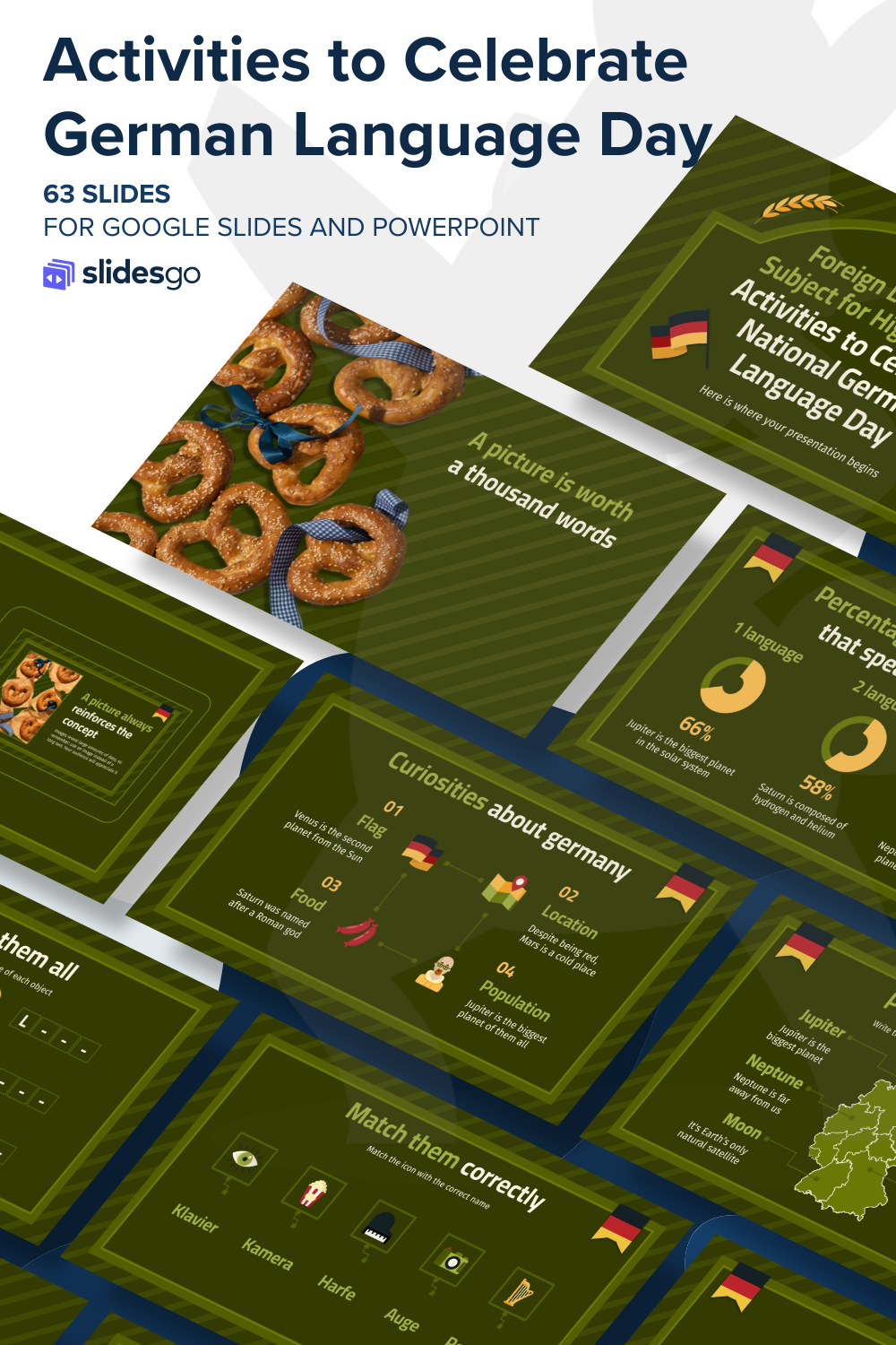 Activities to Celebrate National German Language Day