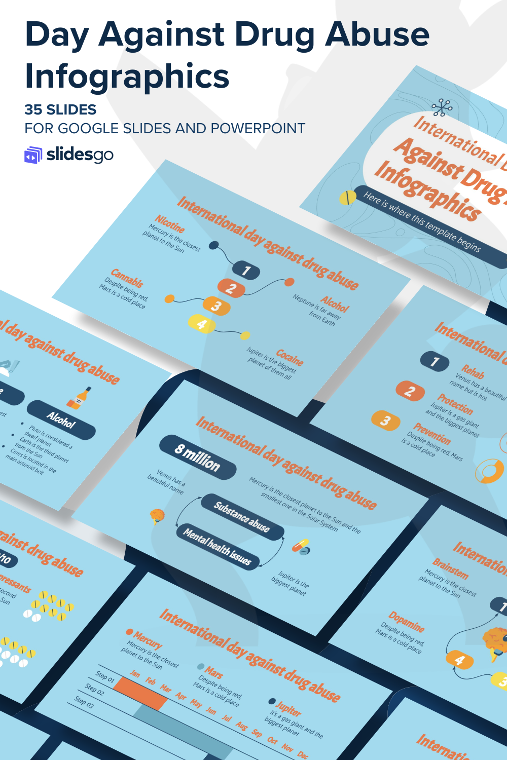 International Day Against Drug Abuse Infographics