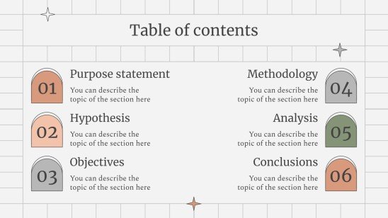 Graph Paper Style Thesis | Google Slides & PowerPoint template