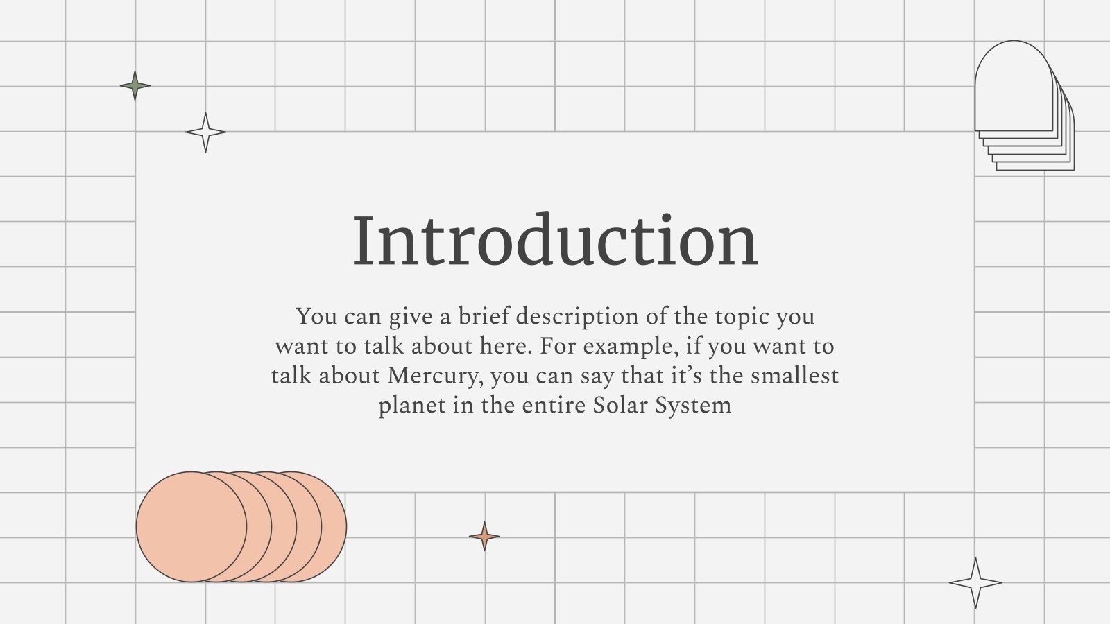 Graph Paper Style Thesis | Google Slides & PowerPoint template