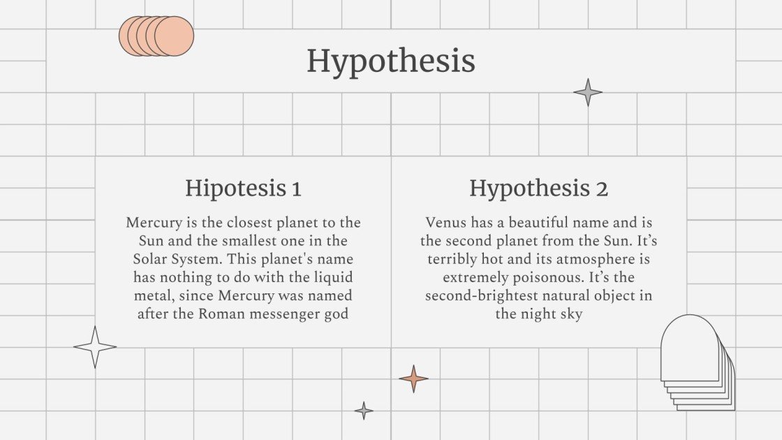 Graph Paper Style Thesis | Google Slides & PowerPoint template