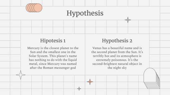 Graph Paper Style Thesis | Google Slides & PowerPoint template