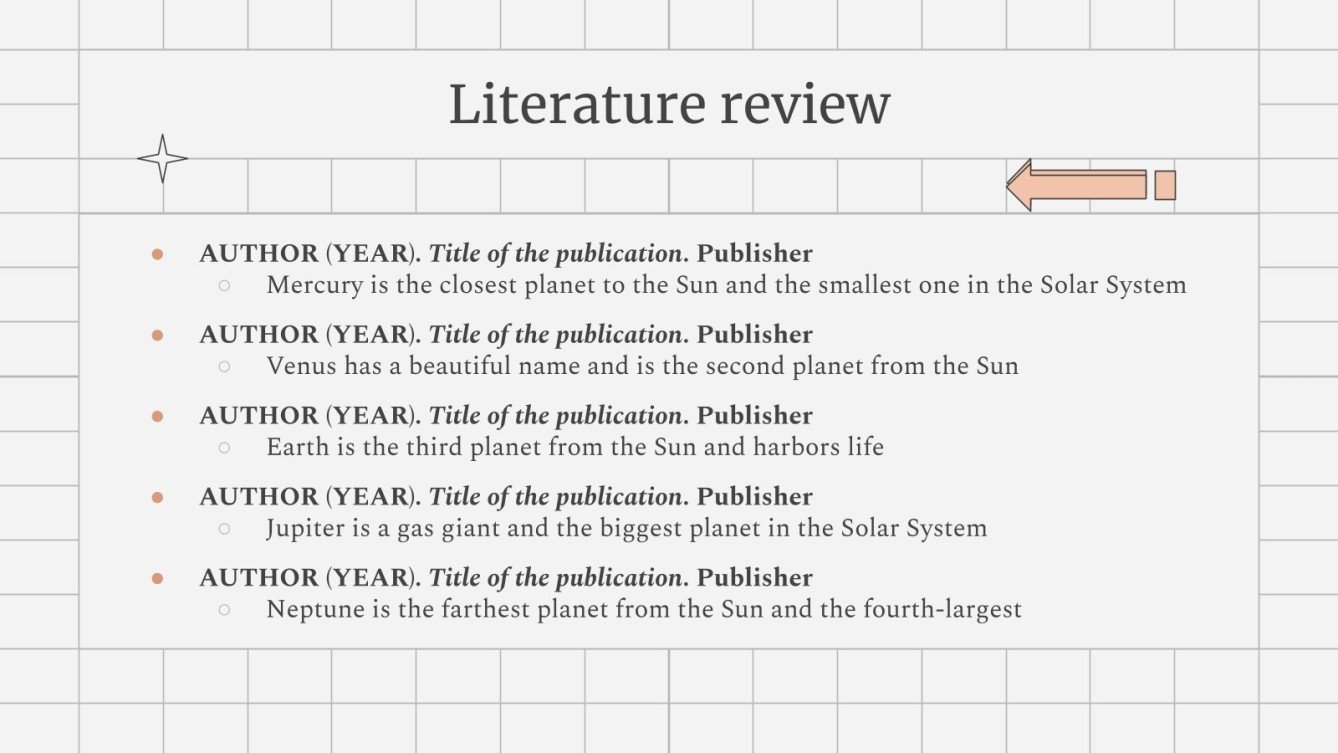 Graph Paper Style Thesis | Google Slides & PowerPoint template