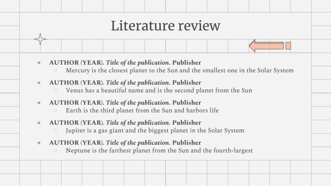 Graph Paper Style Thesis | Google Slides & PowerPoint template