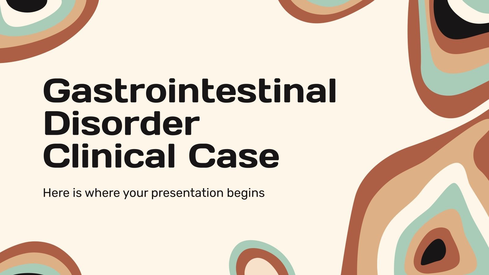 Gastrointestinal Disorder Clinical Case | Google Slides & PPT