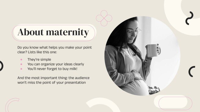 Maternity Leave Overview Business Theme