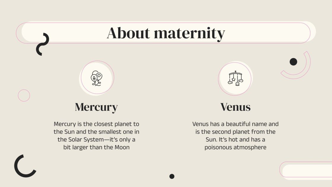 Maternity Leave Overview Business Theme