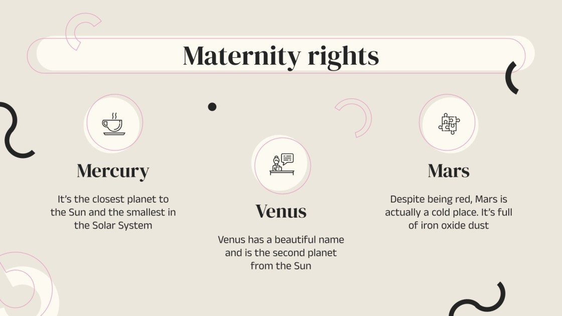 Maternity Leave Overview Business Theme