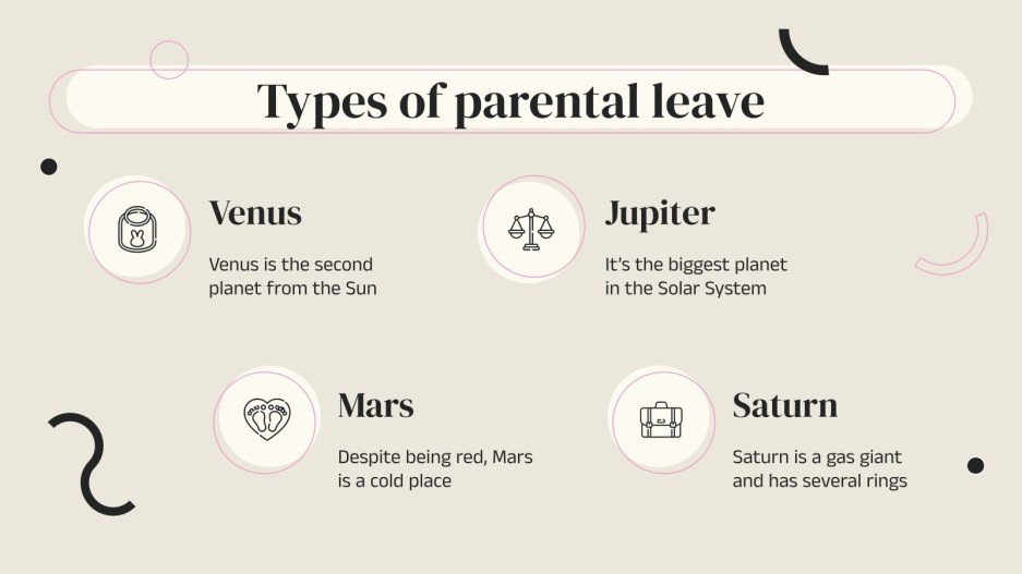 Maternity Leave Overview Business Theme