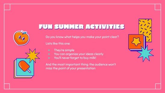 Happy Summer Holidays! | Google Slides