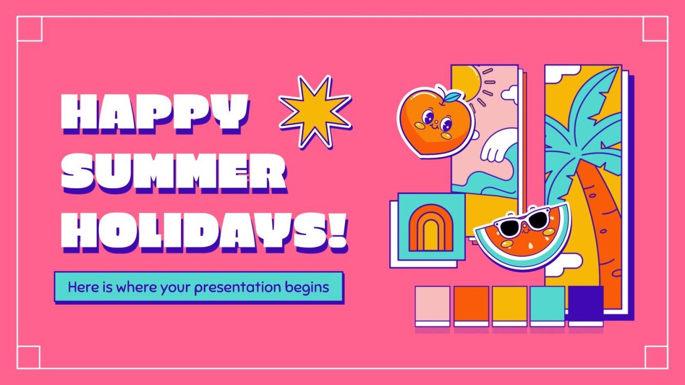 Free Summer Google Slides themes and PowerPoint templates
