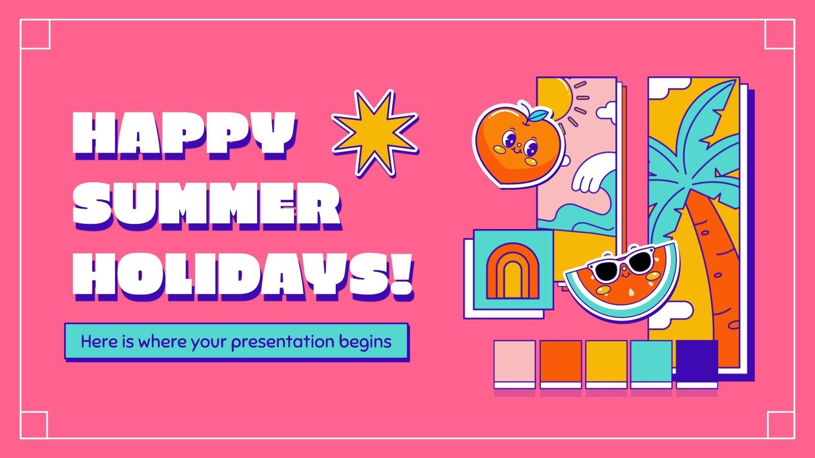 Free Summer Google Slides themes and PowerPoint templates