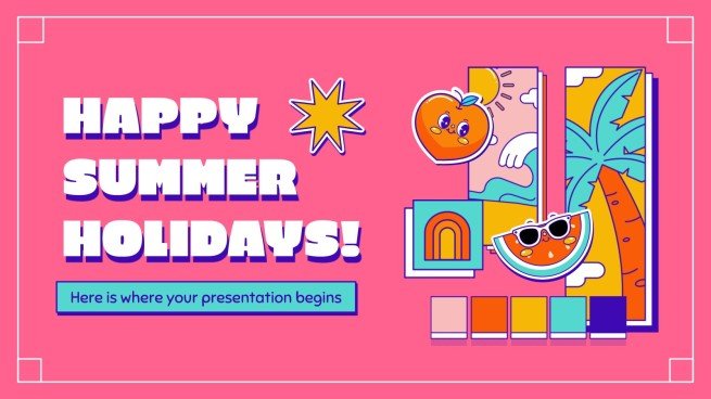 Free Summer Google Slides themes and PowerPoint templates