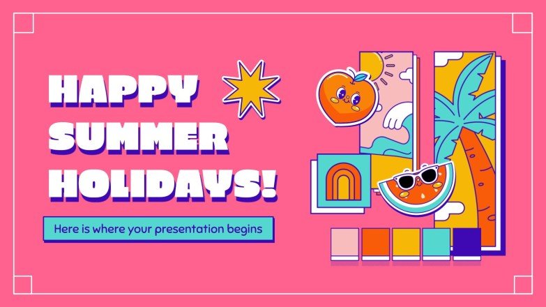 Free Summer Google Slides themes and PowerPoint templates