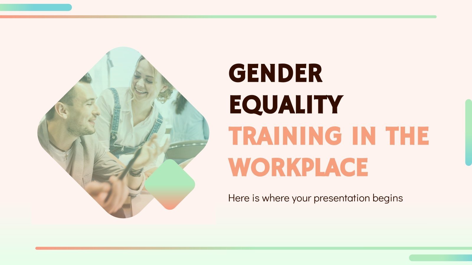 Gender Equality Training in the Workplace | Google Slides