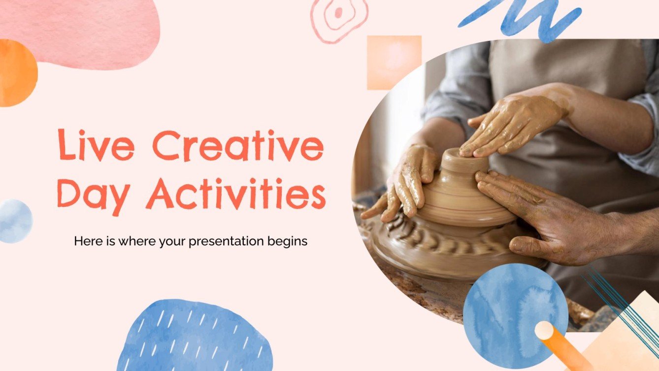 Live Creative Day Activities | Google Slides and PowerPoint