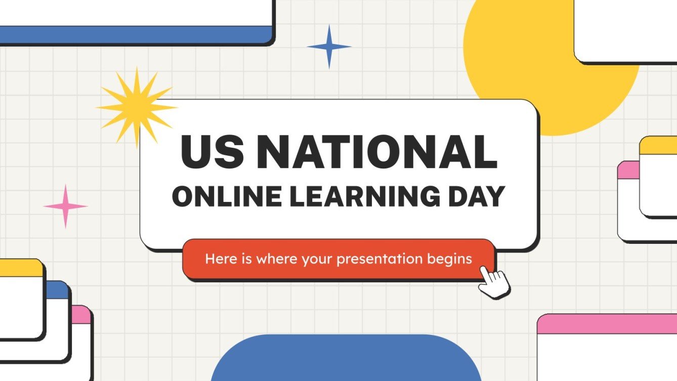 US National Online Learning Day | Google Slides & PowerPoint