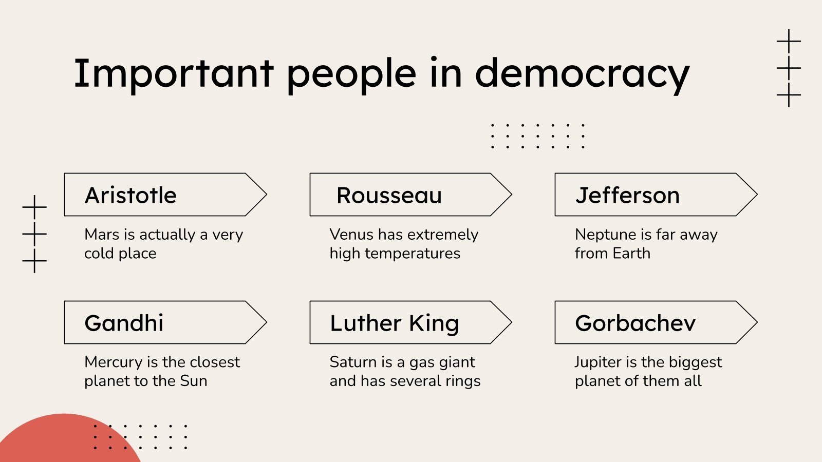 Clase de secundaria para el Día Mundial de la Democracia