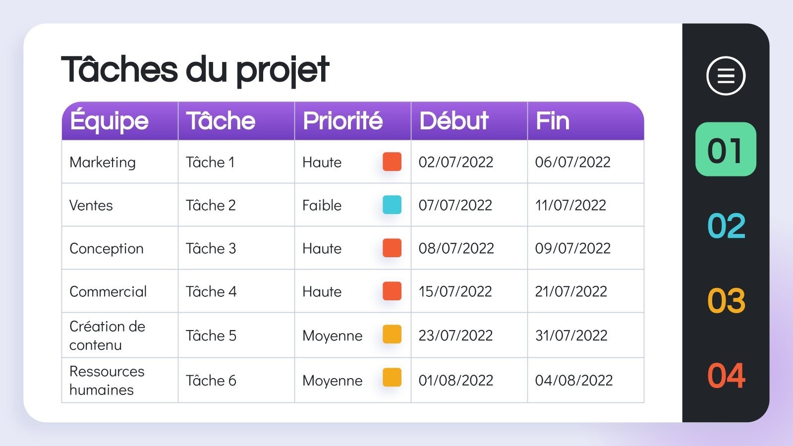 Project Tasks and To-Do Lists for Business | Google Slides