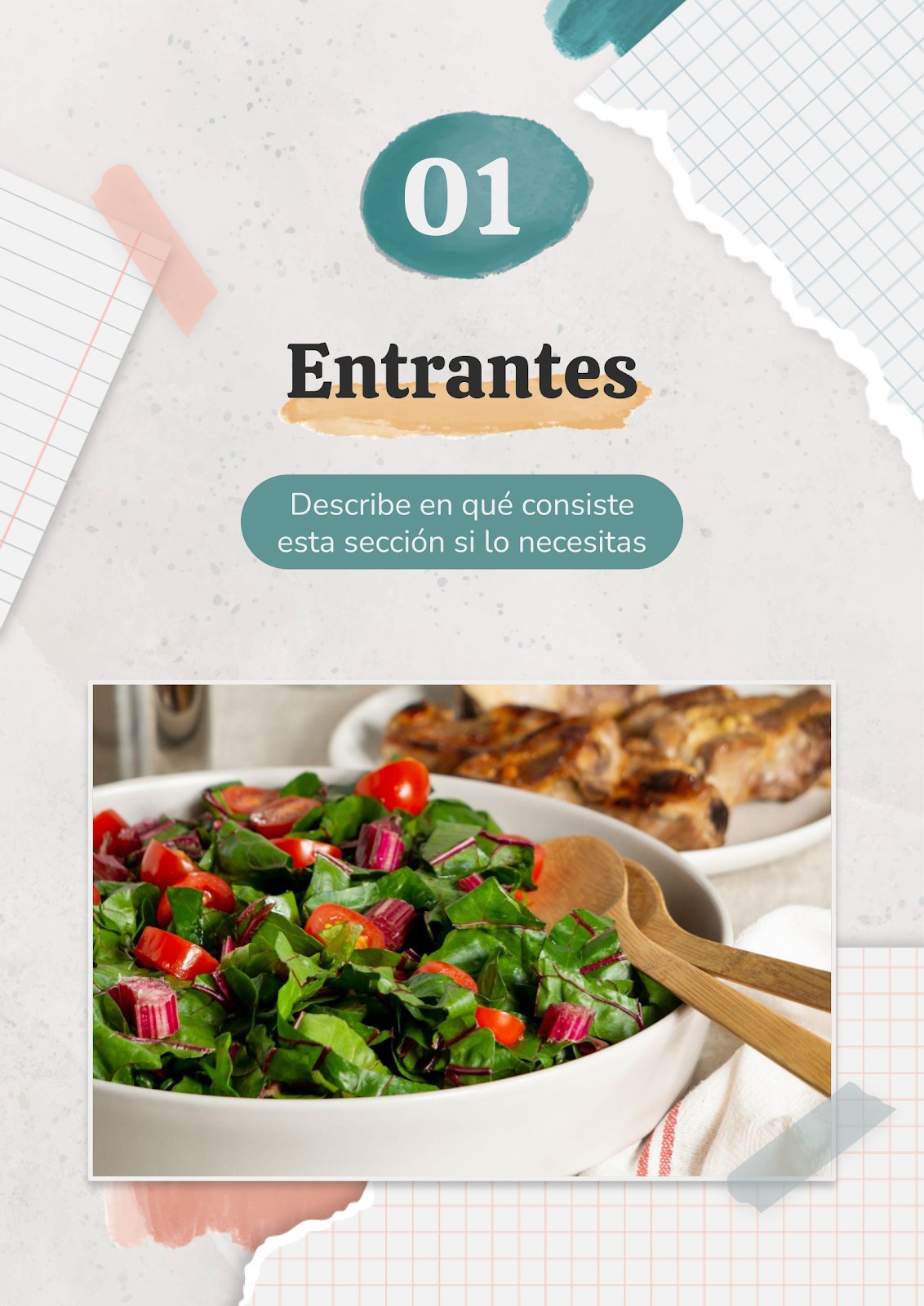 Spanish Food Cookbook | Google Slides & PowerPoint