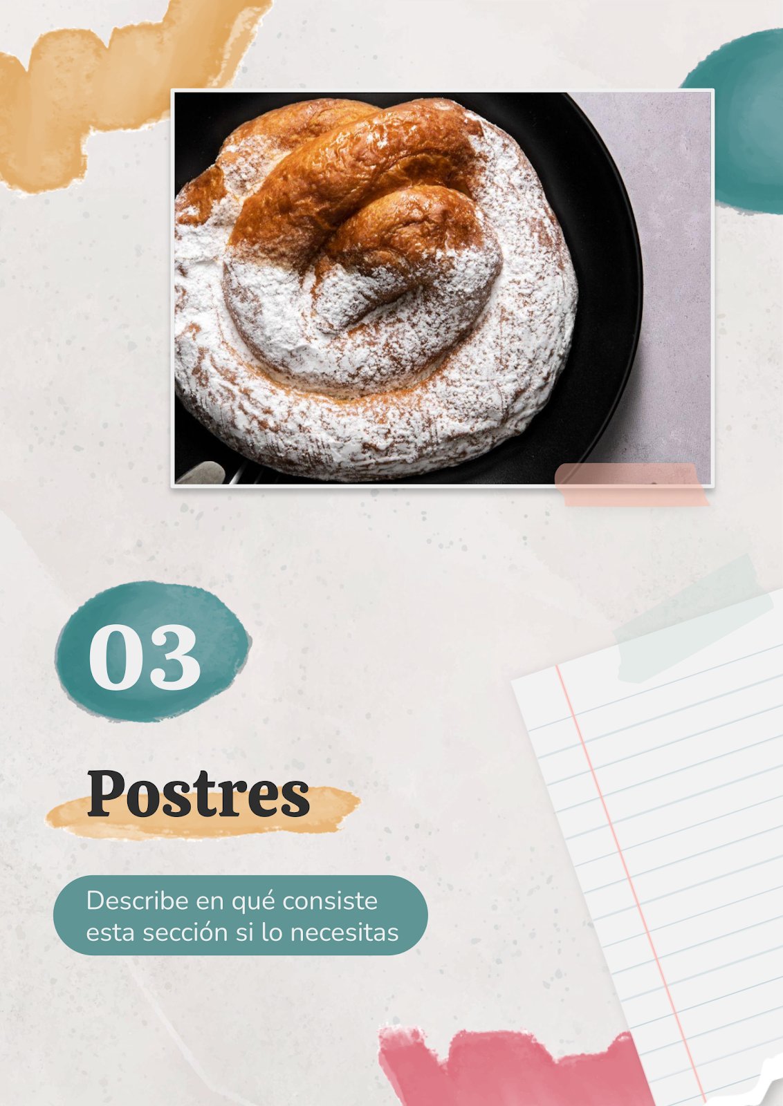 Spanish Food Cookbook | Google Slides & PowerPoint