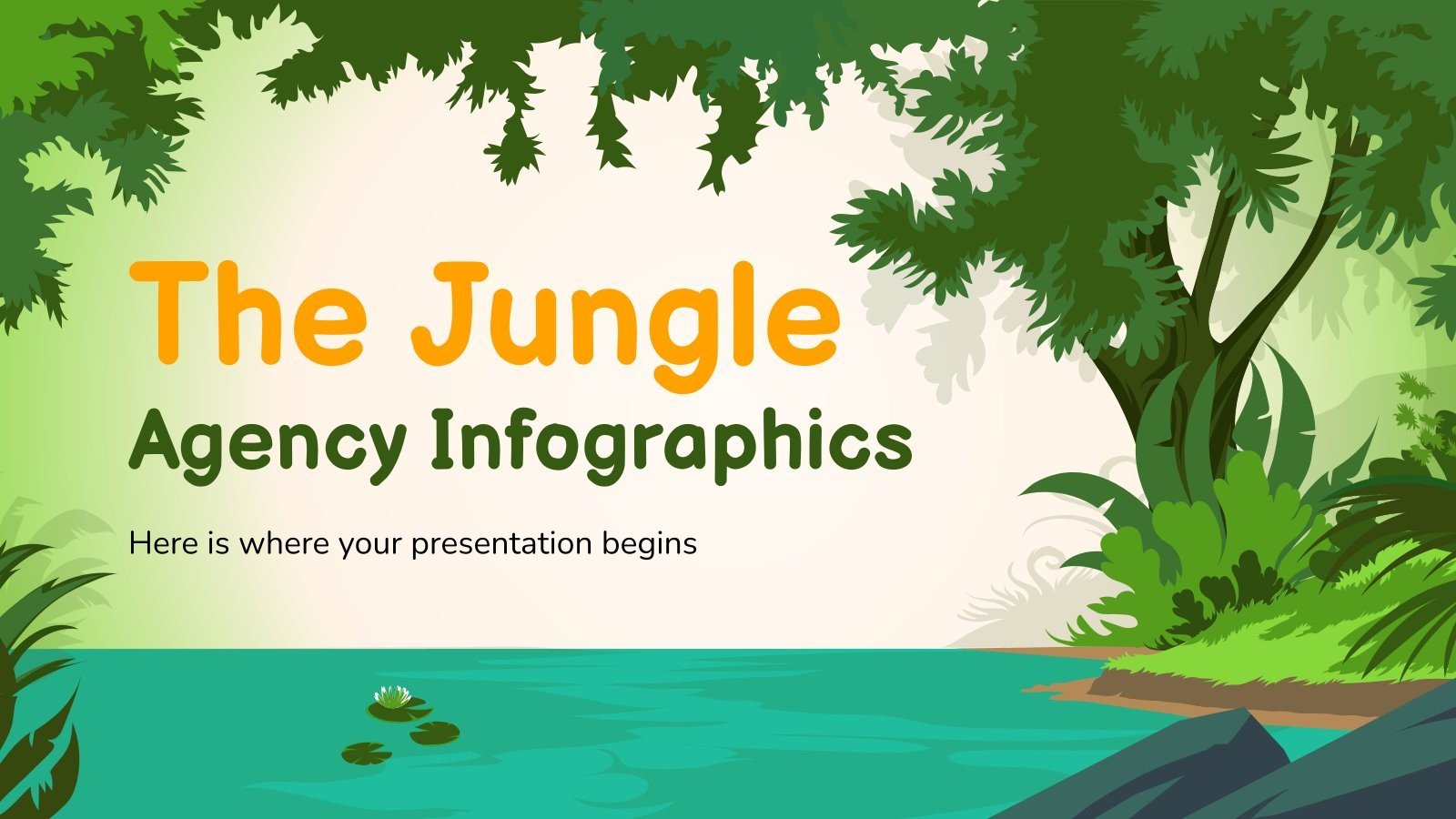 Free Google Slides & PPT templates inspired by the jungle