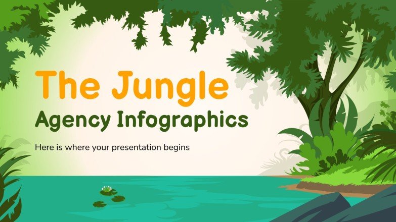 Free Google Slides & PPT templates inspired by the jungle