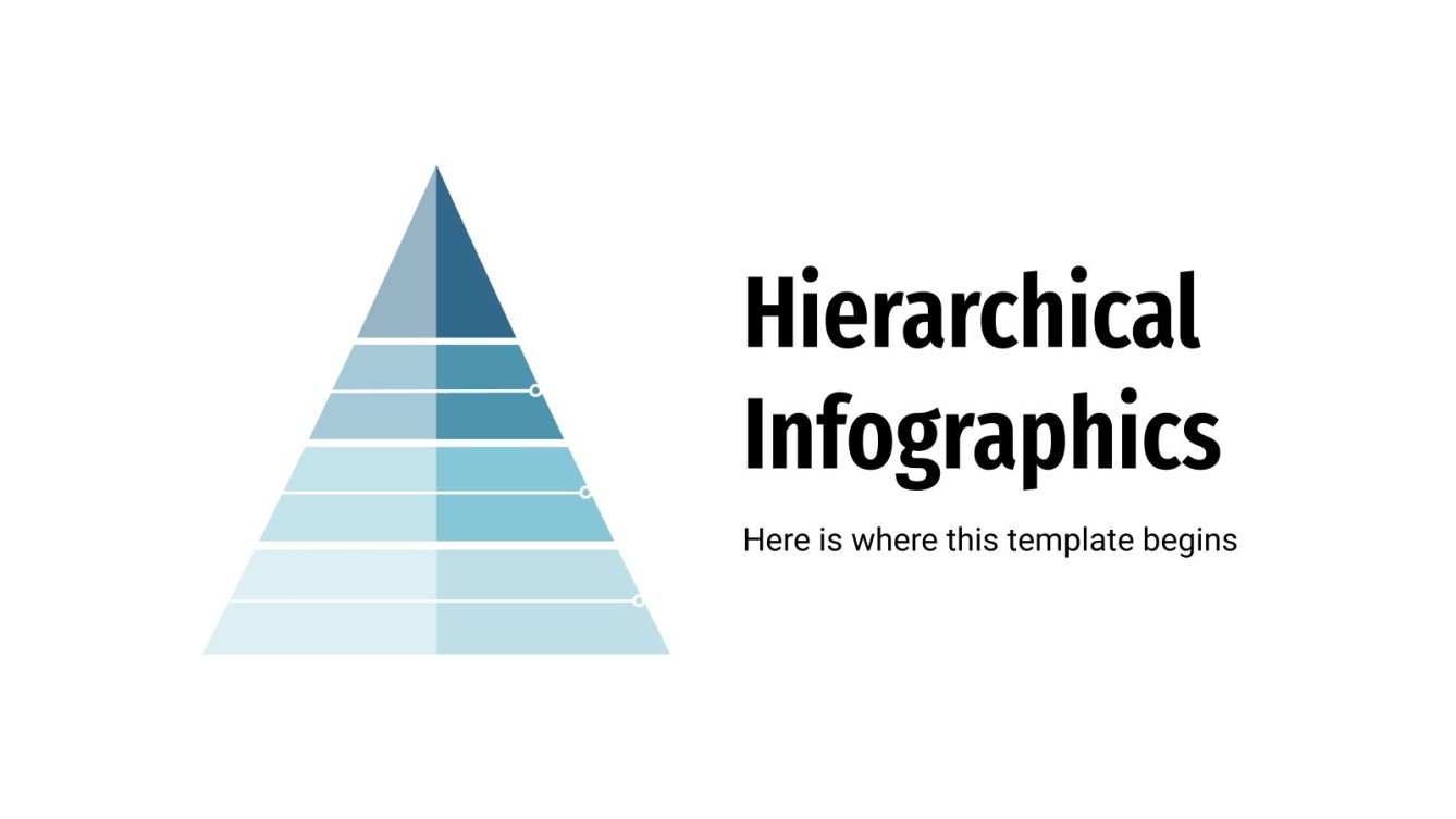 Hierarchical Infographics Google Slides and PowerPoint template