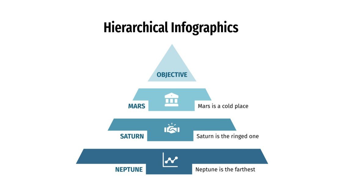 Hierarchical Infographics Google Slides and PowerPoint template