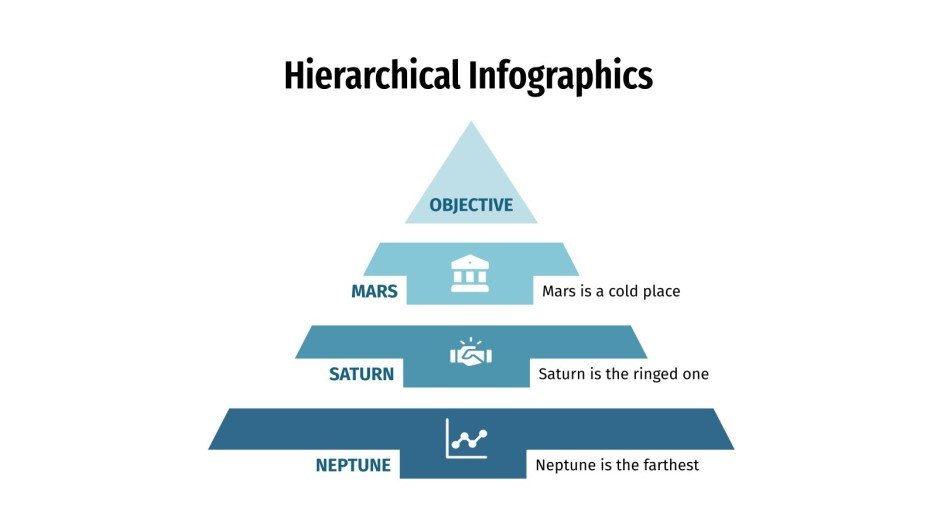 Hierarchical Infographics Google Slides and PowerPoint template