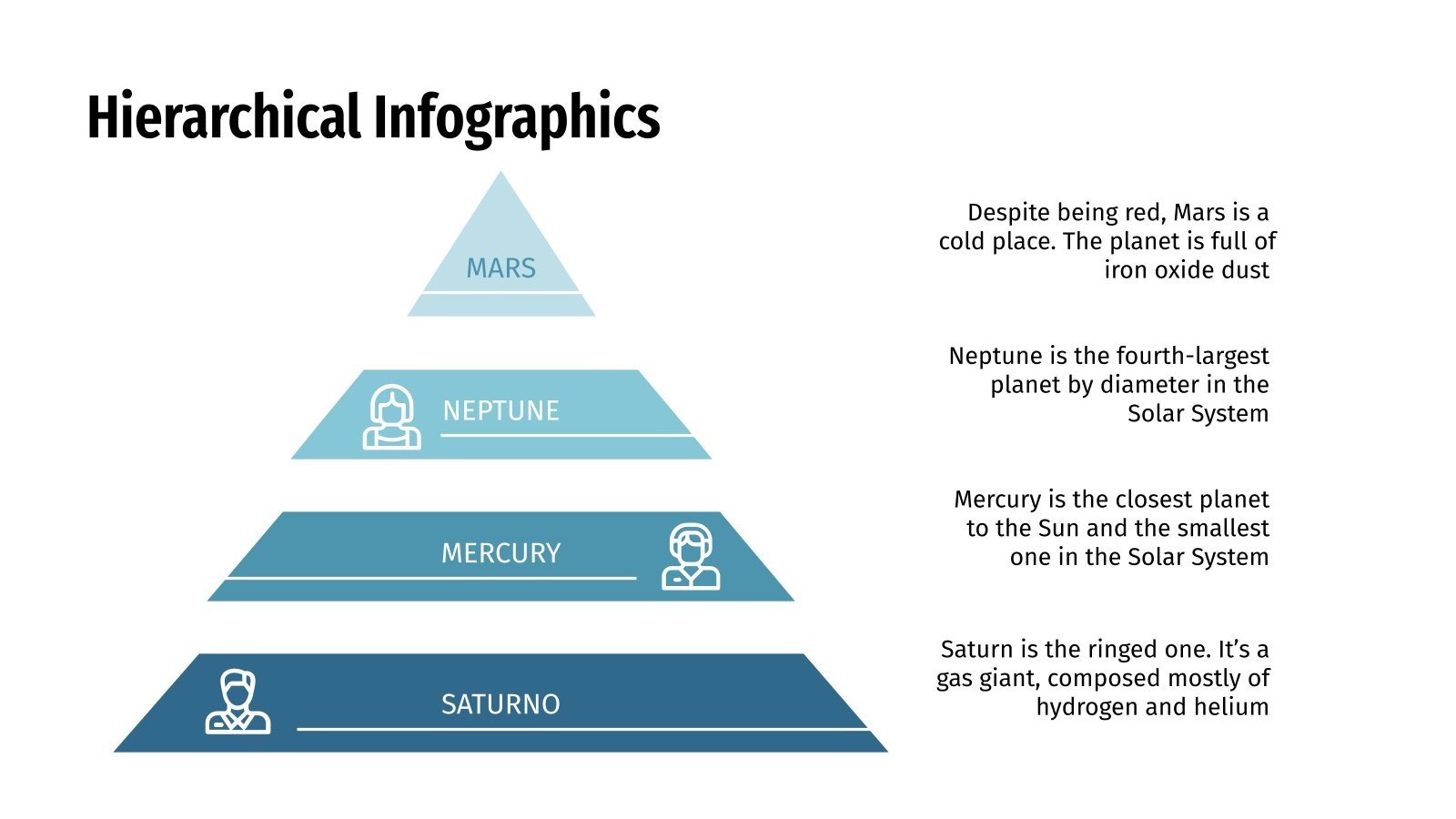 Hierarchical Infographics Google Slides and PowerPoint template