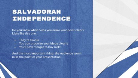 History: El Salvador Independence Day | Google Slides & PPT