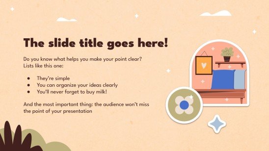 Housewarming Gift List! | Google Slides & PowerPoint template