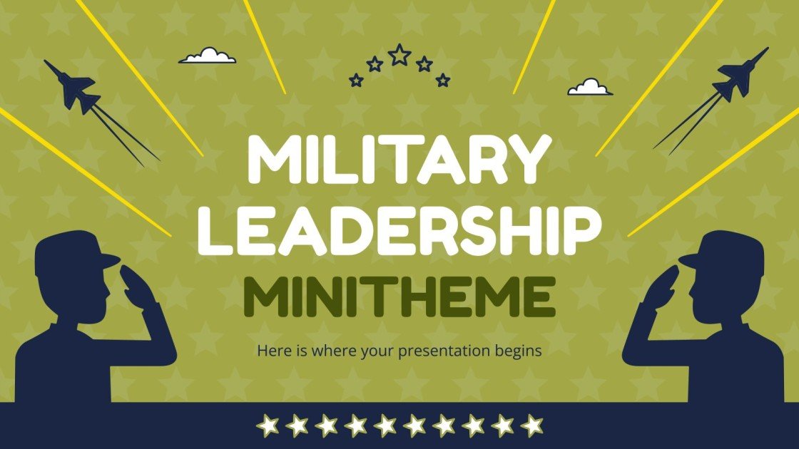 Military Leadership Minitheme | Google Slides & PowerPoint