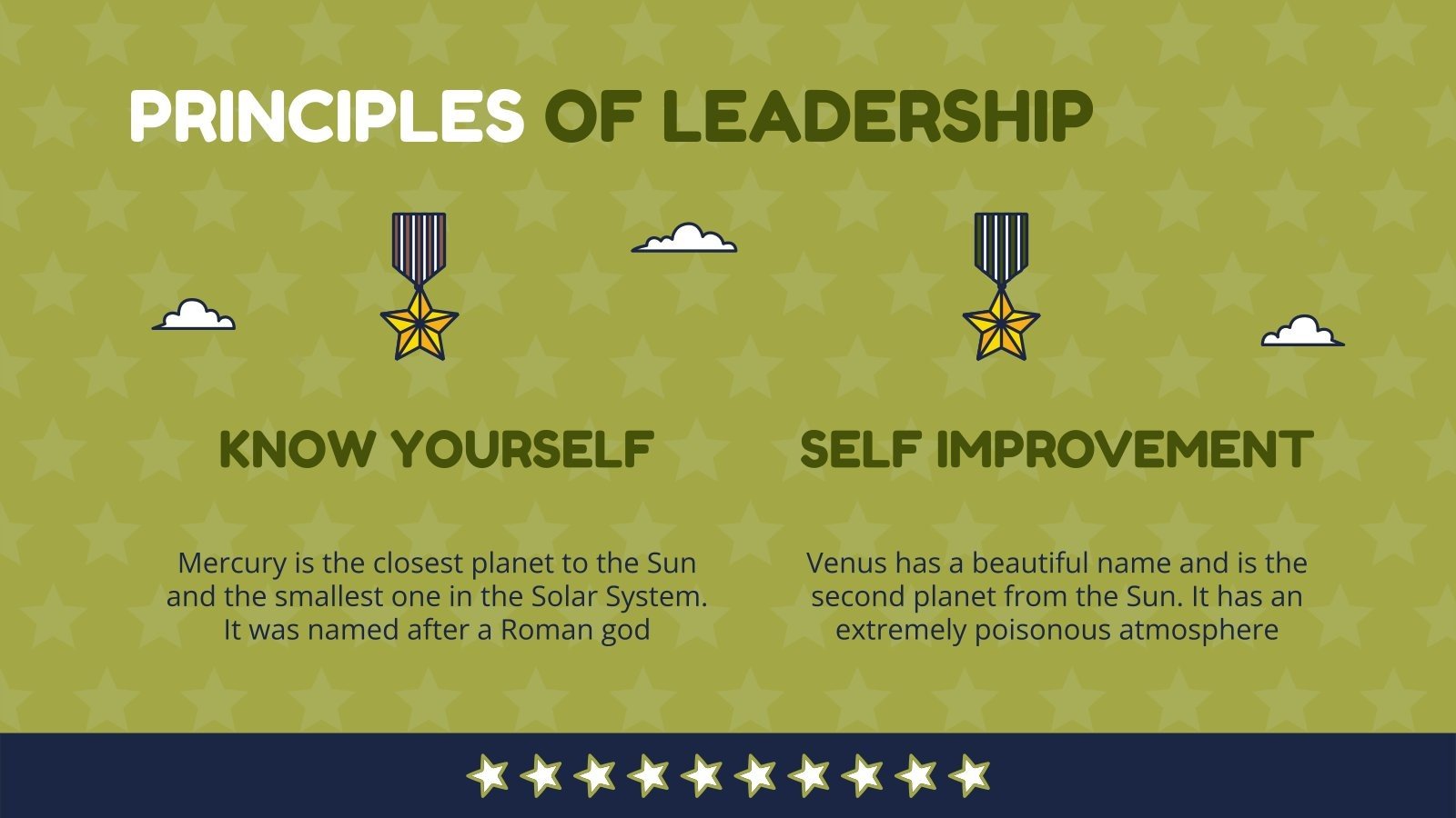 Military Leadership Minitheme | Google Slides & PowerPoint