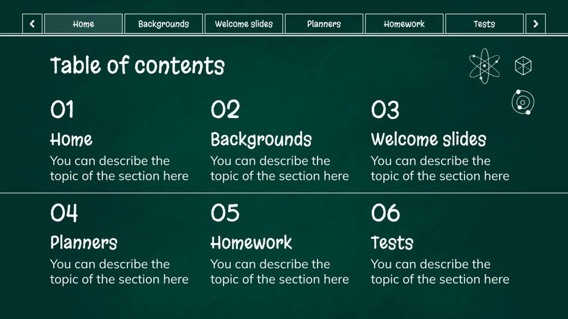 Scientific Blackboard Teacher Education Pack | Google Slides