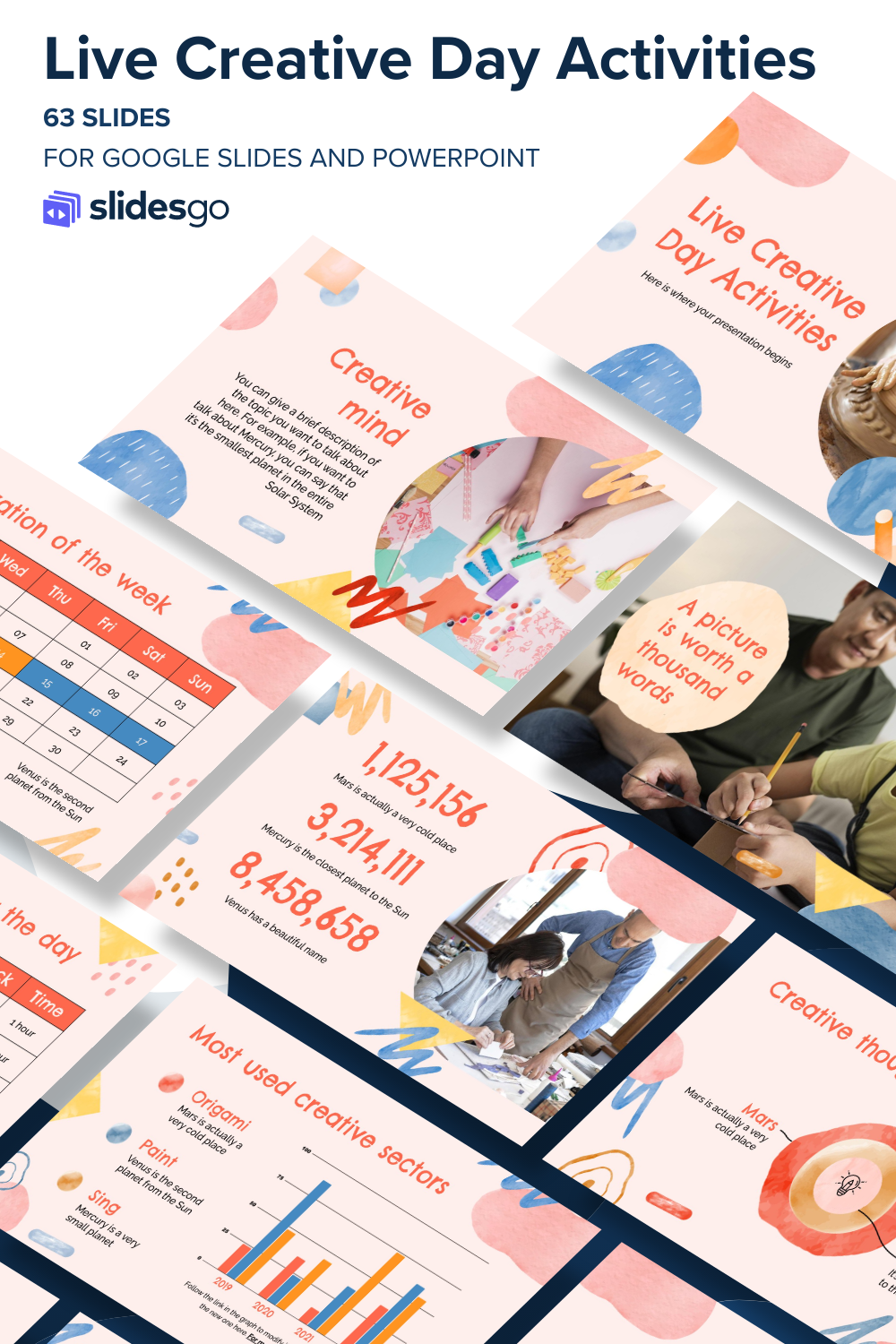 Live Creative Day Activities | Google Slides and PowerPoint