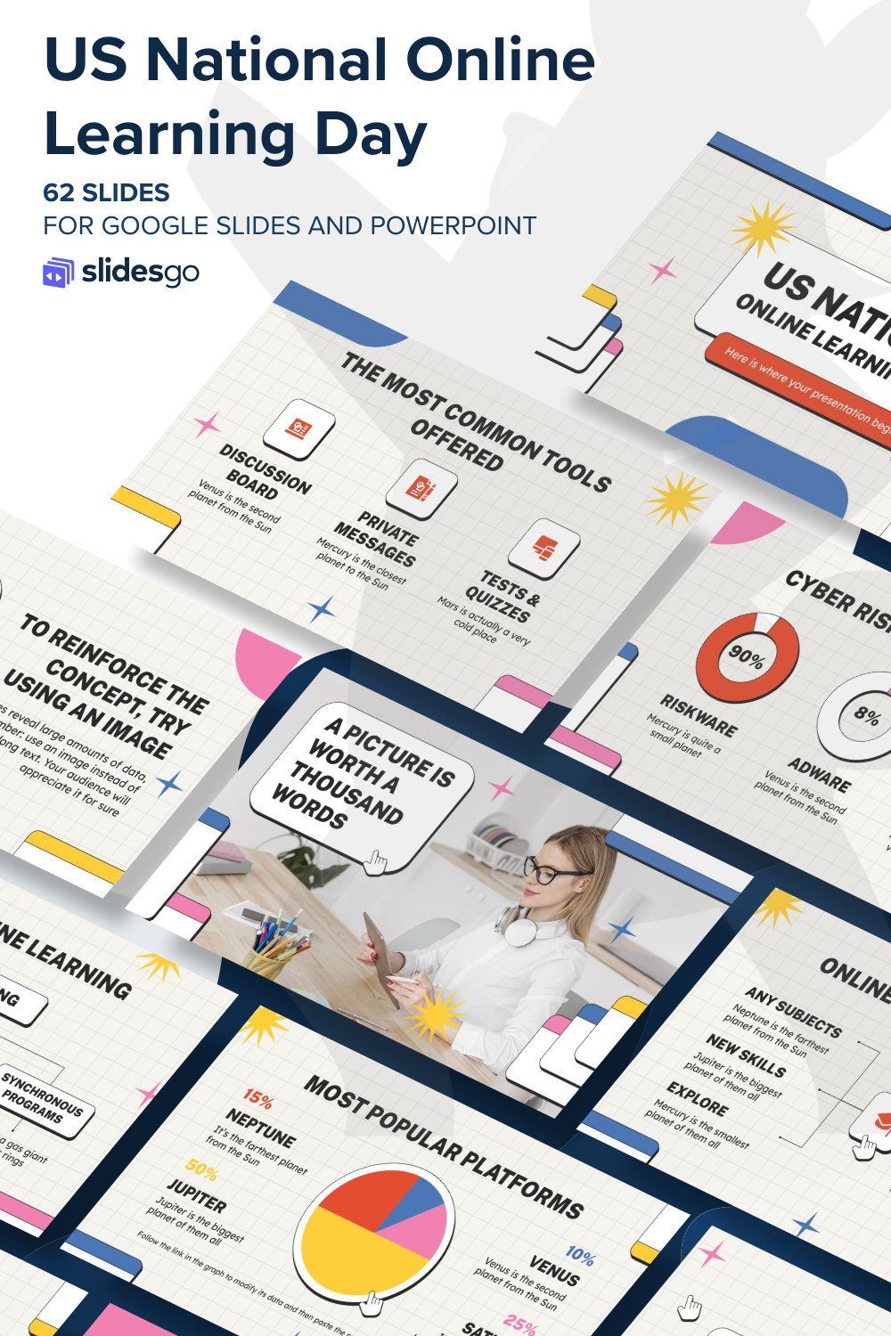 US National Online Learning Day | Google Slides & PowerPoint