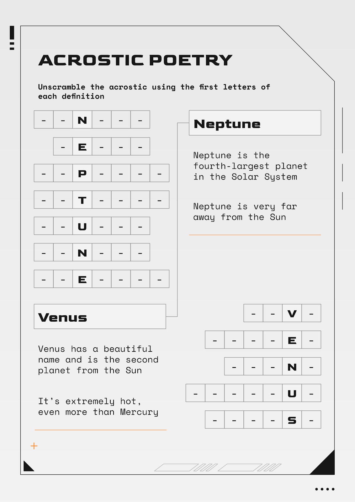 Printable Acrostic Poetry Slides | Google Slides & PowerPoint