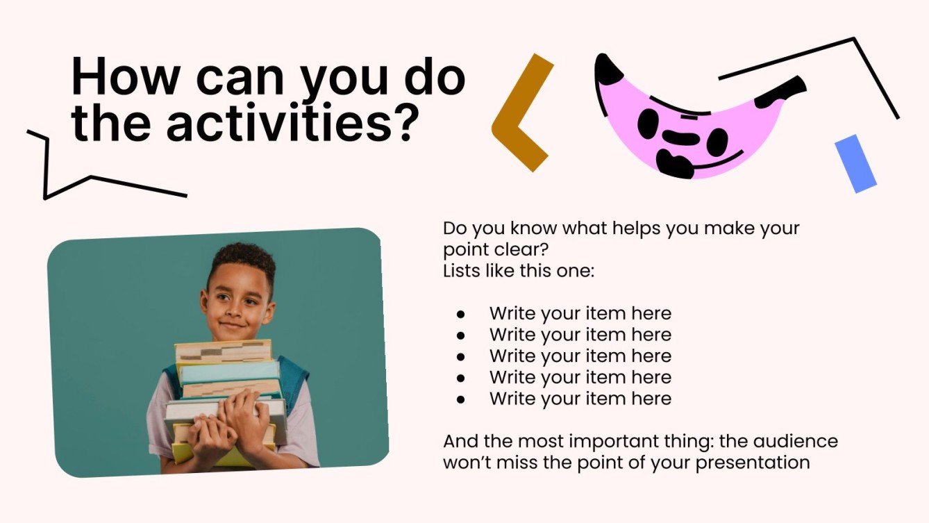 Back to School Activities for Middle School | Google Slides