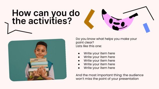 Back to School Activities for Middle School | Google Slides
