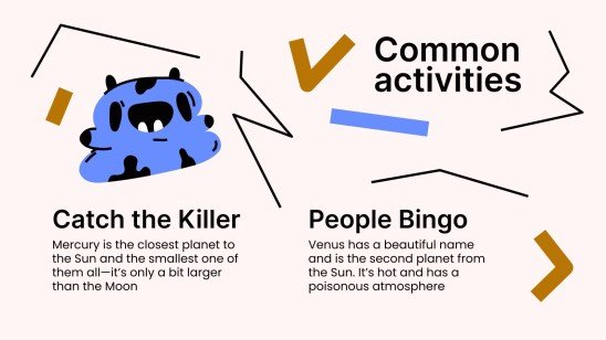 Back to School Activities for Middle School | Google Slides