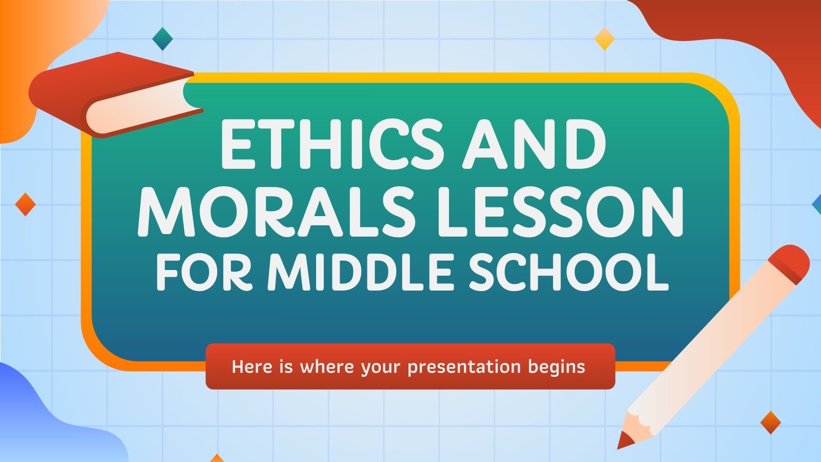 Ethics and Morals Lesson for Middle School | Google Slides