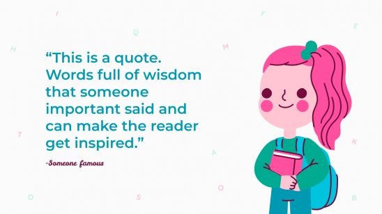 Letra de la semana | Plantilla de Google Slides & PPT