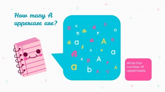 Letra de la semana | Plantilla de Google Slides & PPT