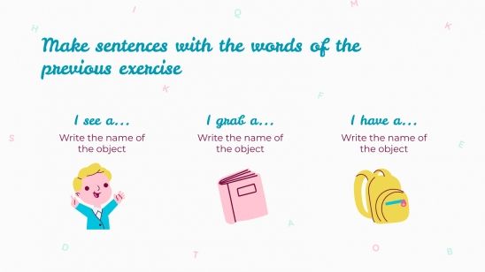 Letra de la semana | Plantilla de Google Slides & PPT