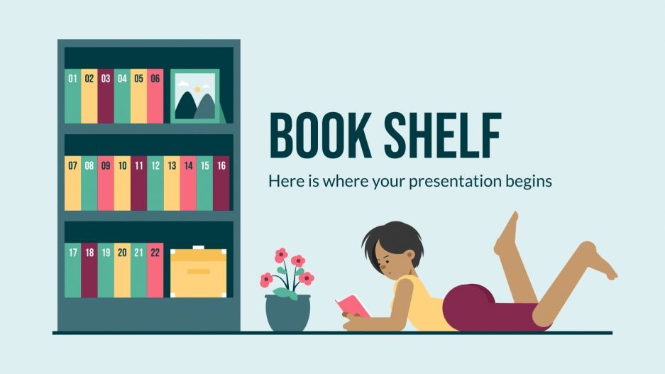 Book Shelf | Google Slides and PowerPoint template