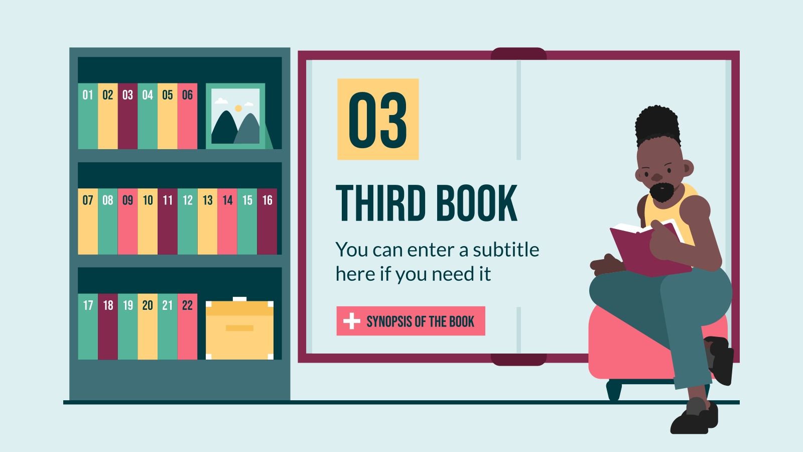 Book Shelf | Google Slides and PowerPoint template