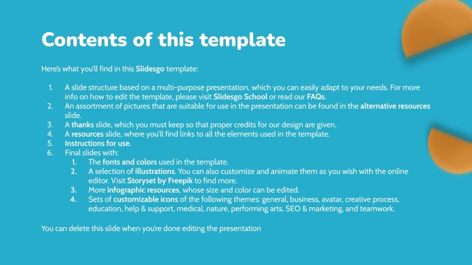 Orange Juice Appreciation Google Slides & PPT template