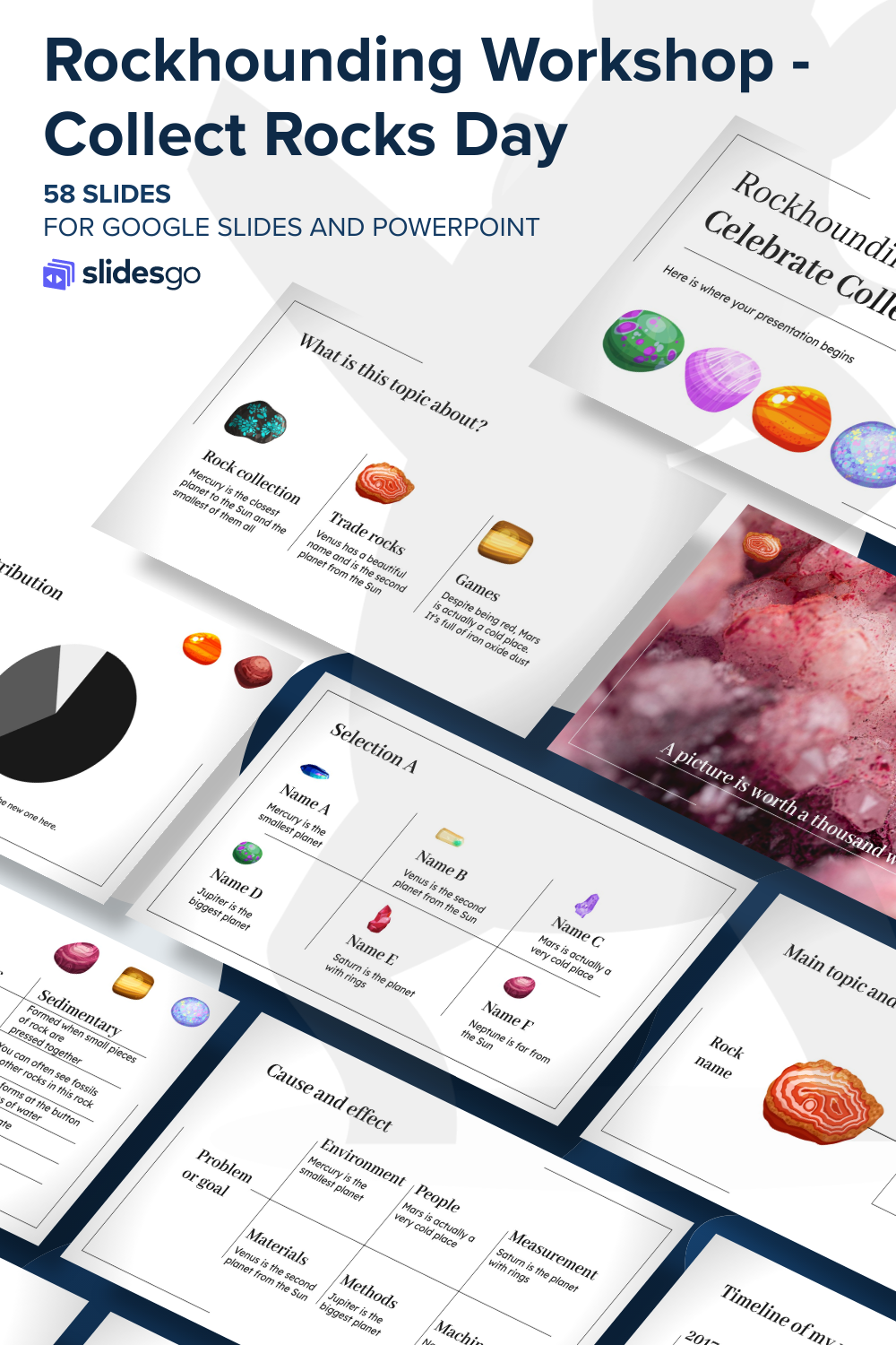 Rockhounding Workshop for Collect Rocks Day | Google Slides